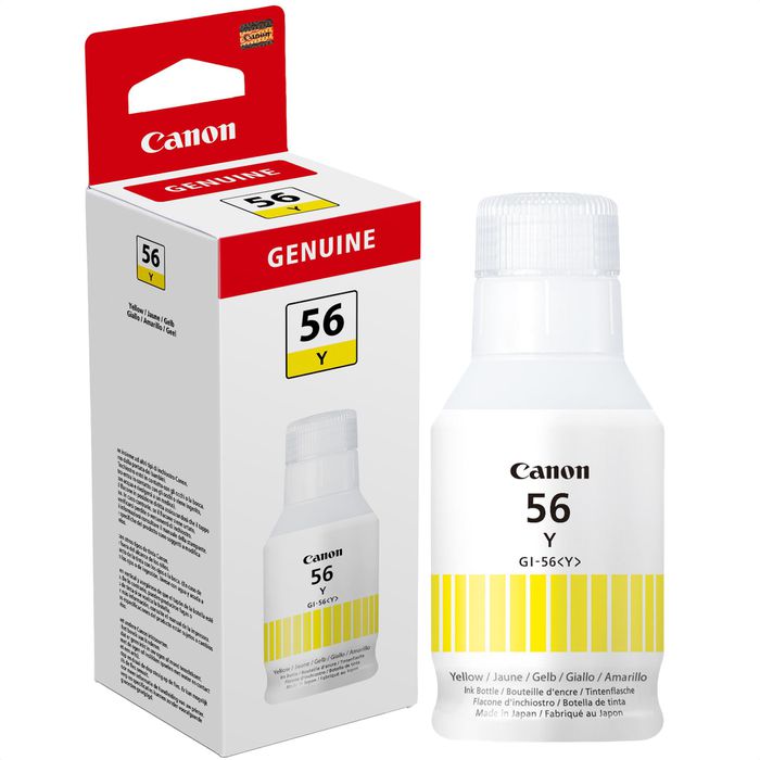 Canon Tinte GI-56Y gelb, 135ml, 14000 Seiten - Böttcher AG