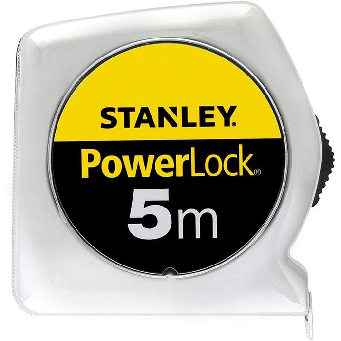 Stanley Maßband PowerLock, 0-33-932, 5m, Rücklaufsperre (PowerLock ...