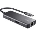 Trust Dockingstation Dalyx 6-in-1, 24968, 100 Watt, HDMI, LAN, USB-C 3. ...