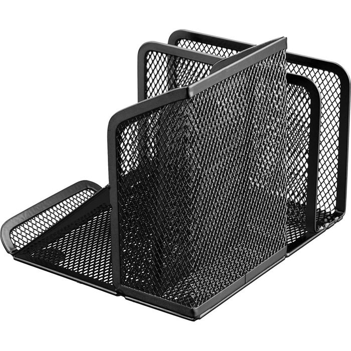 Wedo Tisch-Organizer 65501, Butler Office, Metall, 4 Fächer, schwarz ...