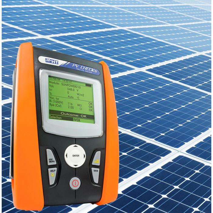 HT-Instruments Installationstester PV Checks, VDE 0126-23, USB ...