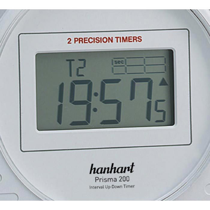Hanhart Stoppuhr Prisma 200 digital, Tischstoppuhr, 2 Timer - Böttcher AG