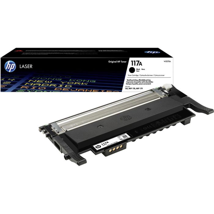HP 117A schwarz 1000 Seiten Original Toner W2070A Bottcher AG