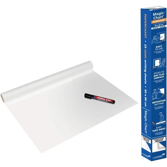 Legamaster Flipchartfolie Magic-Chart Paperchart, 7-159400 ...