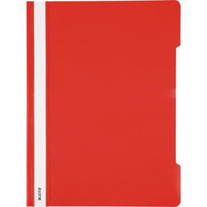 Leitz 4191-00-25 A4 Plastik Schnellhefter rot - Böttcher AG