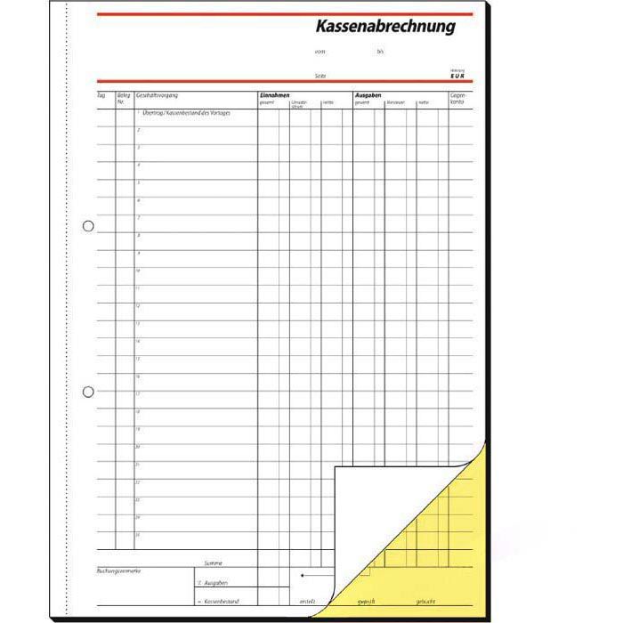 Kassenbuch – günstig kaufen – Böttcher AG