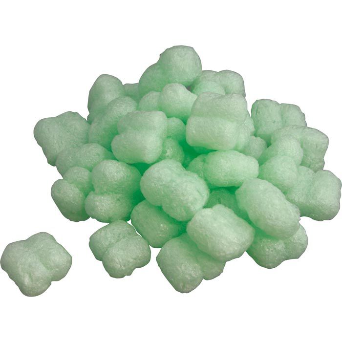 Flo-Pak Verpackungschips BIO-8, 400 Liter, Schaumstoffflocken aus Mais ...