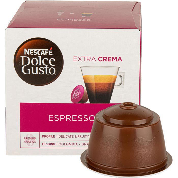 Nescafe Kaffeekapseln Dolce Gusto, Espresso, 16 Kapseln - Böttcher AG