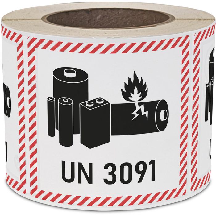 Gefahrgutaufkleber UN 3091 – günstig kaufen – Böttcher AG