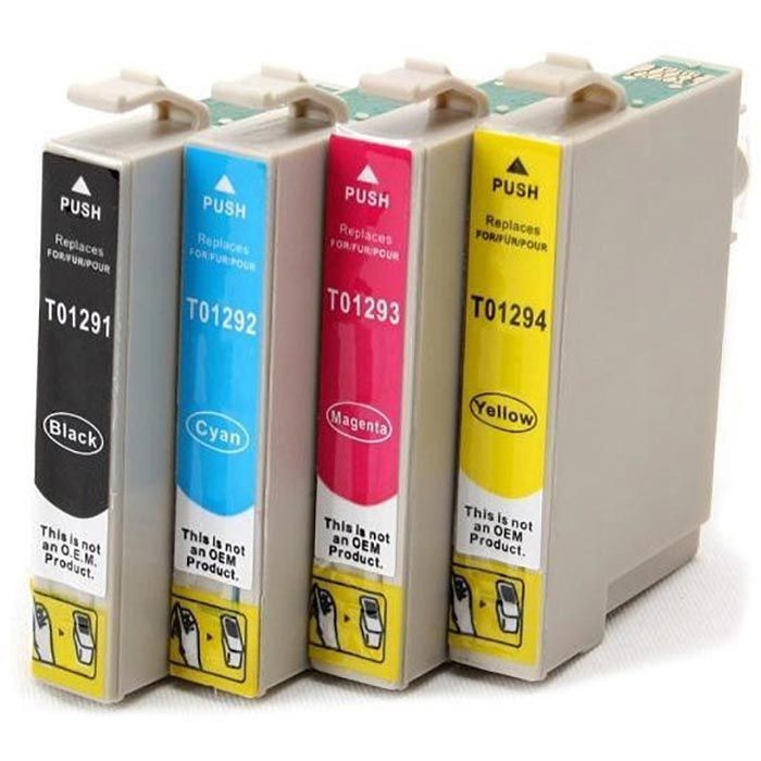 Epson T1295 Multipack Original Druckerpatronen C13T129540 Apfel Tinte ...