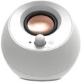 Creative PC-Lautsprecher Pebble V3, weiß, 8 Watt, 2.0 Stereo, 3,5mm ...