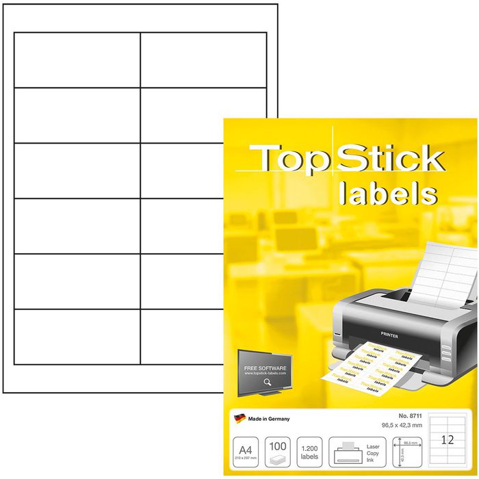 TopStick Etiketten – günstig kaufen – Böttcher AG