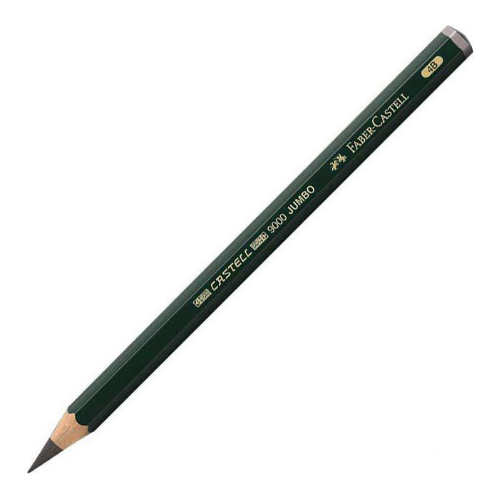 Faber-Castell Bleistift 9000 Jumbo, 119305, Härtegrad HB, 2B, 4B, 6B ...