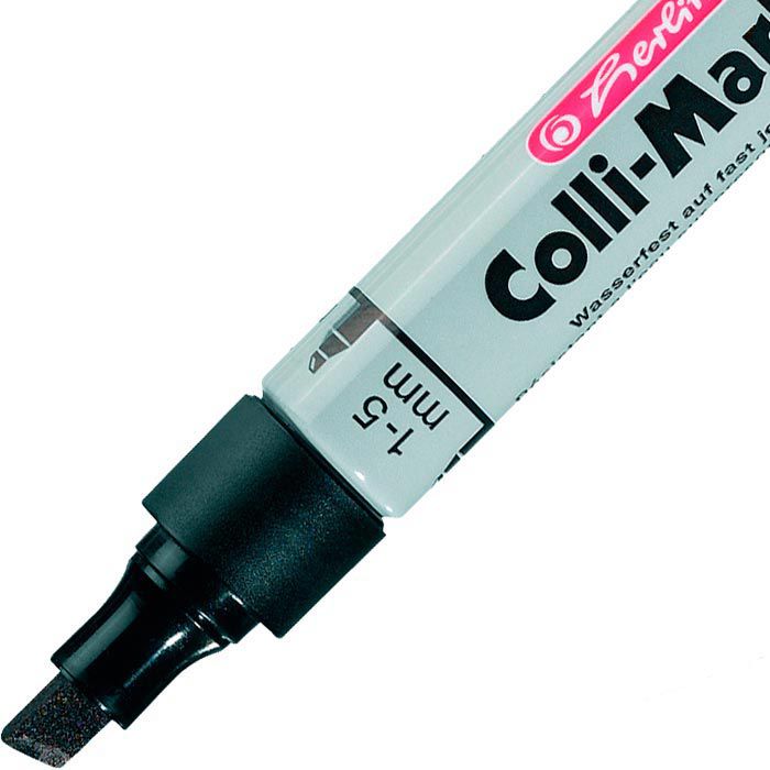 Herlitz Colli-Marker schwarz 5mm Permanentmarker - Böttcher AG