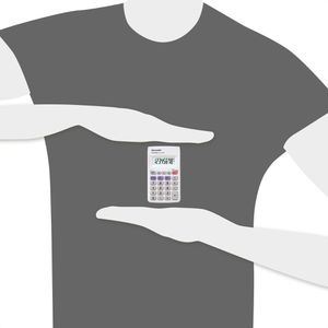 Sharp EL-233S Elsi Mate Taschenrechner mit Wurzel - Böttcher AG