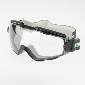 MSA Schutzbrille ChemPro Sightgard, Vollsichtbrille, farblos / schwarz ...