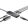Trust Dockingstation Dalyx 6-in-1, 24968, 100 Watt, HDMI, LAN, USB-C 3. ...