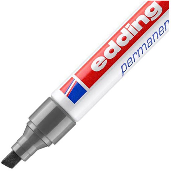 Edding 3300 Permanent Marker grau Keilspitze - Böttcher AG