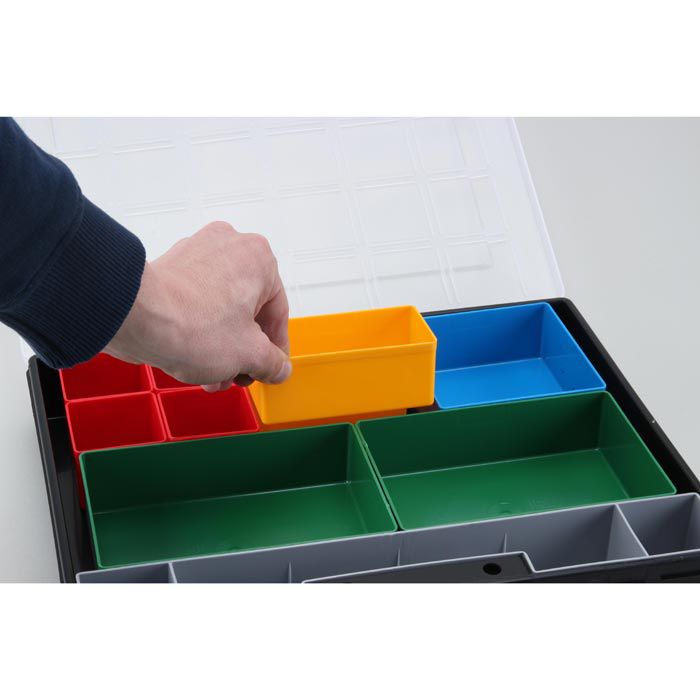 Allit Sortimentskasten EuroPlus Flex 37-12, 457200, Kunststoff, 370 x ...