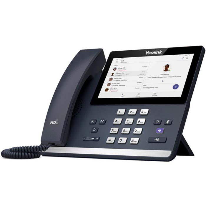 Yealink Telefon SIP-MP56-Teams Edition, schnurgebunden, mit Touchscreen ...