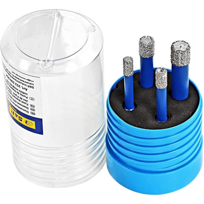 S&R Diamantbohrer 252500004 Set, 4-teilig, 5-10 mm - Böttcher AG