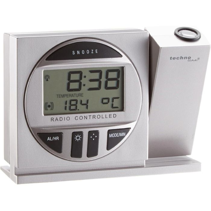 Technoline Wecker WT590 Funk, Projektionswecker, digital, Thermometer ...