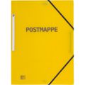 Stylex Postmappe A4, aus Karton, mit 3 Einschlagklappen und Gummizug ...