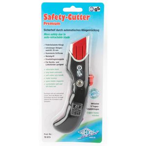 Wedo Cuttermesser 78815, Safety Premium, Sicherheitsmesser, mit 19mm ...