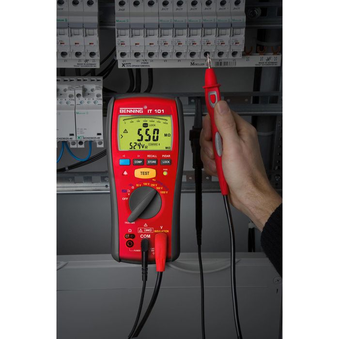 Benning Multimeter IT 101 True RMS digital, 600 V, CAT IV ...