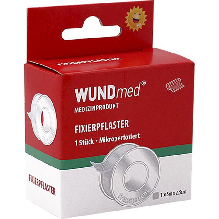 WUNDmed Fixierpflaster 5m x 2,5cm, Rolle, wasserfest - Böttcher AG