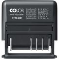 Colop Stempel Mini-Info-Dater S120/WD, rot/blau, selbstfärbend, Abdruck ...