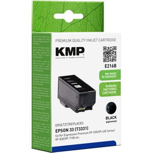 kompatibel für Epson 33 T3331 12ml schwarz KMP E216B - Böttcher AG