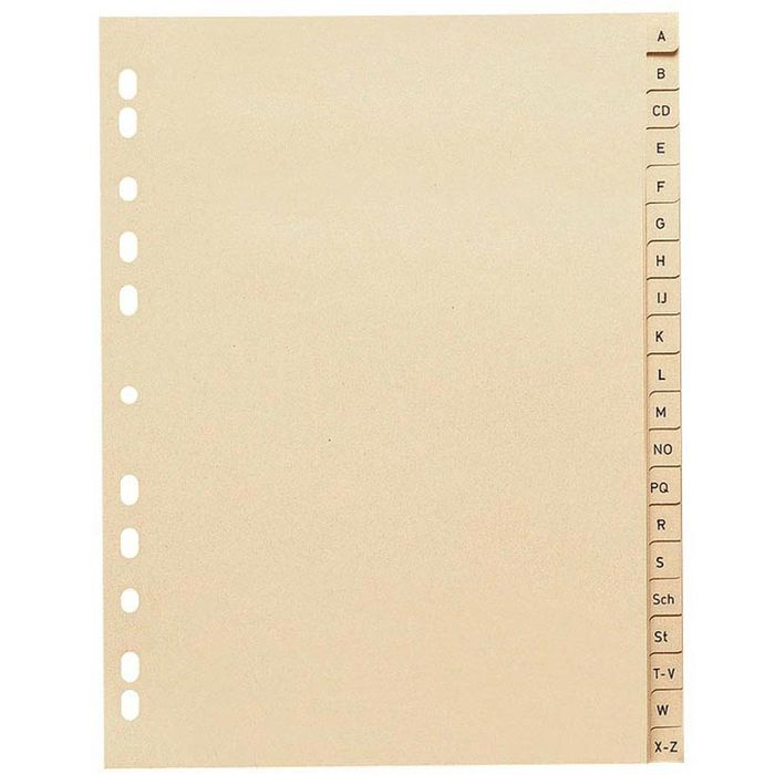 Register Papier – günstig kaufen – Böttcher AG