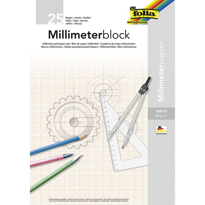 Millimeterpapier A3 – günstig kaufen – Böttcher AG
