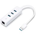 TP-Link USB-Hub UE330, weiß, mit LAN, 3 USB 3.0 Ports, Anschluss ...