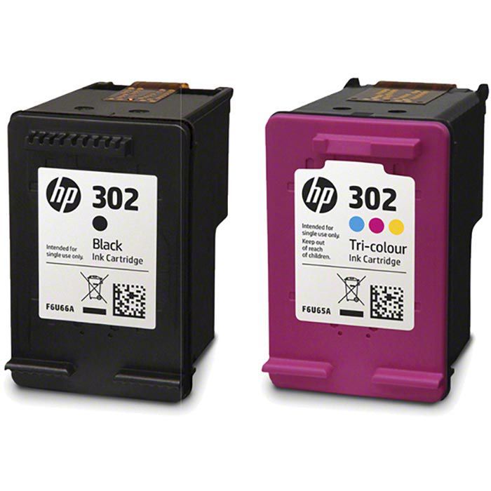 HP 302 Multipack Original Druckerpatrone schwarz color X4D37AE ...
