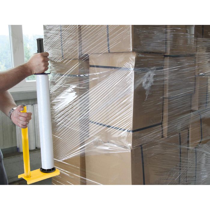 BB-Verpackungen Stretchfolienabroller mit Bremse, Metall, für ...