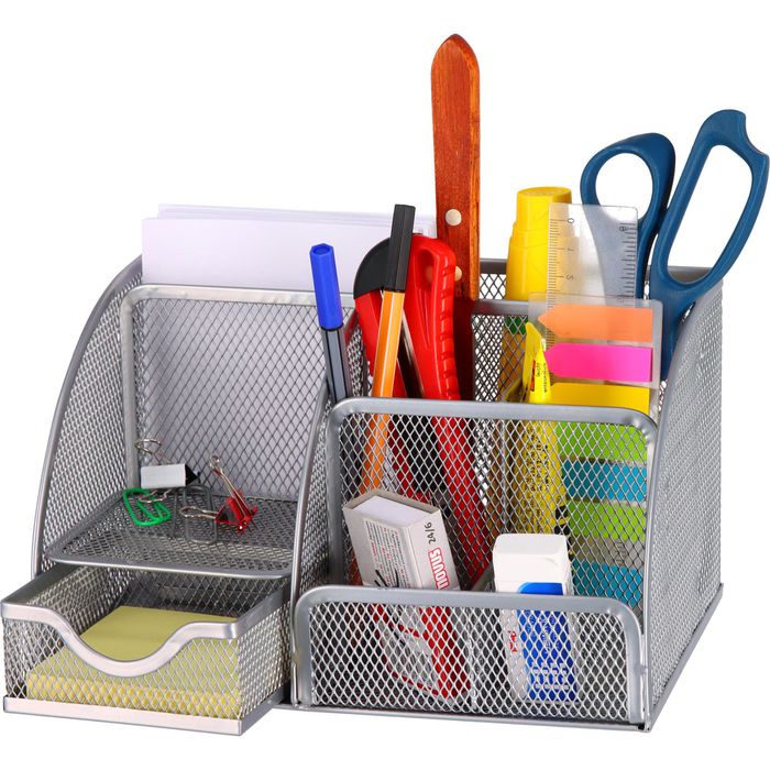 Mesh desk organizer store