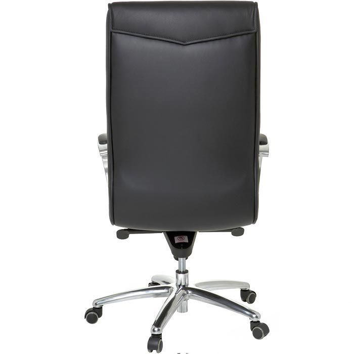 hJh-OFFICE XXL F 400 Leder Chefsessel, schwarz, bis 150 kg, mit ...