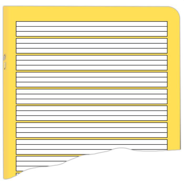 Herlitz Schulheft 3320207 x-book, Lineatur 2, A5, 16 Blatt, liniert mit ...