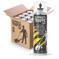 AMPERE Markierungsspray Traffic Paint, schwarz, Langzeit, 12 Dosen je ...