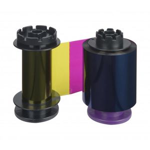 Evolis Farbband RT5F014NAA YMCFK, color, UV-Druck, für Kartendrucker ...