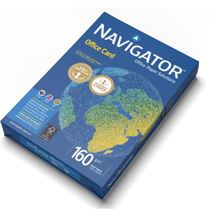 Navigator Office Card A4 160g 250 Blatt Papier - Böttcher AG