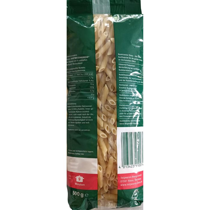 Riesa Nudeln Schlemmerliebling Makkaroni-Chips, Hartweizen, 500g ...