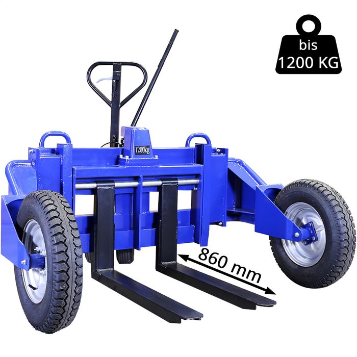 TradeDrive Hubwagen 10005028, Geländehubwagen, Gabellänge 860mm ...