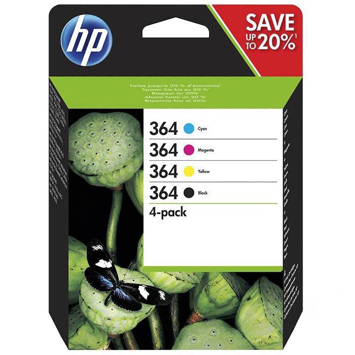 HP 364 Multipack Original Druckerpatronen N9J73AE schwarz cyan magenta ...