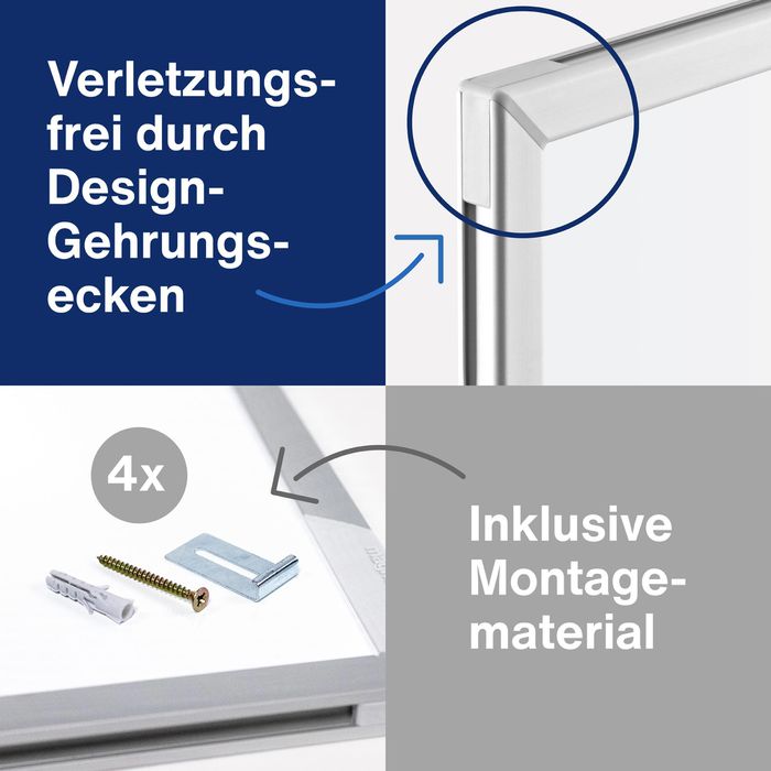 Whiteboard 90 x 120 cm – günstig kaufen – Böttcher AG