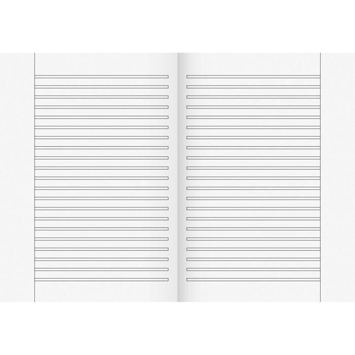 Brunnen Schulheft 104490323, Lineatur 3R, A4, 16 Blatt, liniert mit ...
