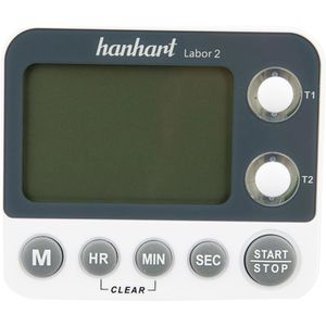 Hanhart Timer Labor 2 digital, 2-fach - Böttcher AG
