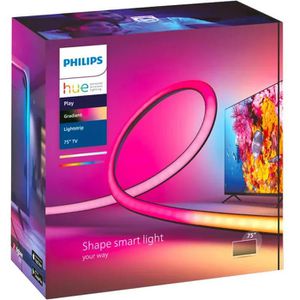 Philips Lichtschlauch Hue TV Play Gradient 75 RGBW fur innen dimmbar mit App Lange 3 m Bottcher AG